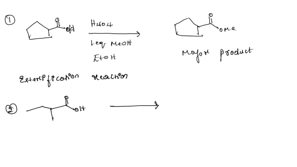 SOLVED: Texts: Hello, help with this question. 1. Predict the major product for both of the ...