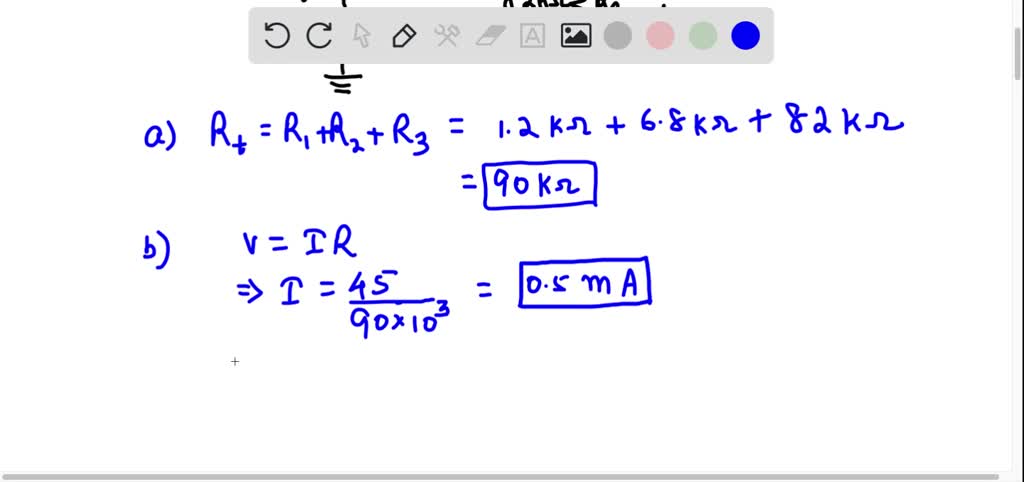 SOLVED: The current in a single-loop circuit with one resistance R is 4 ...