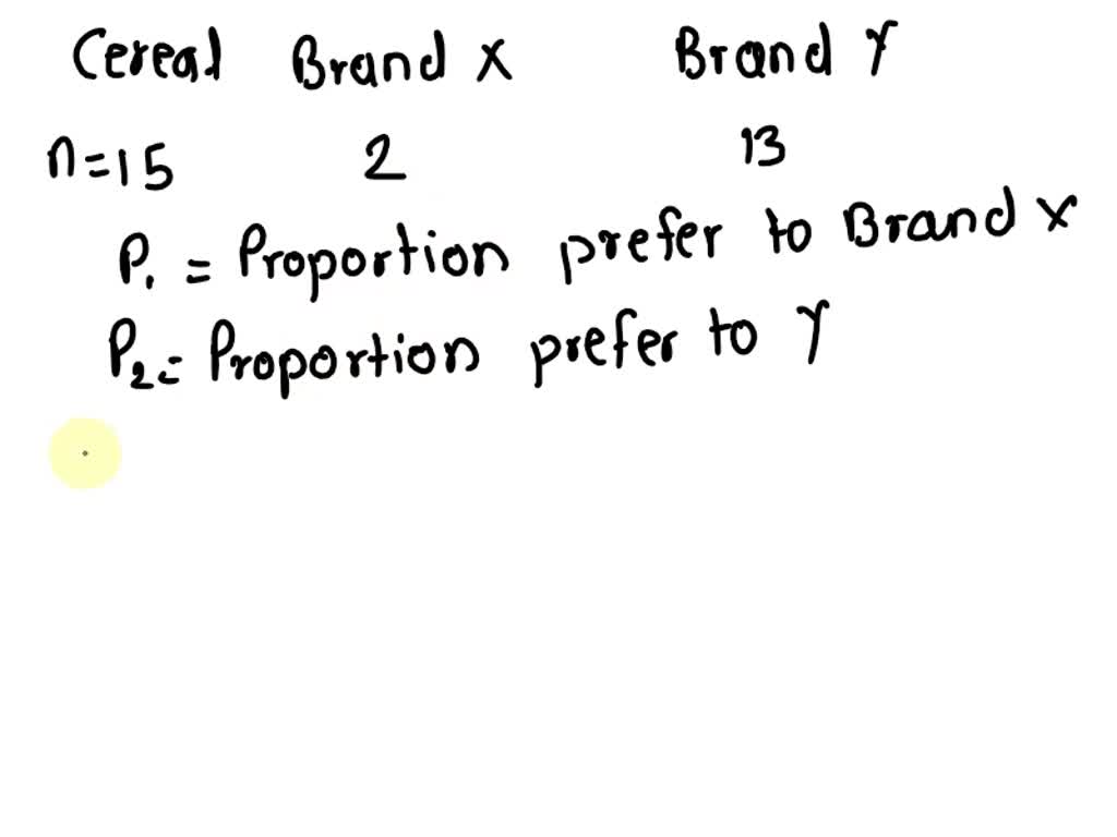 SOLVED: Question 46 Exhibit 18-1 Fifteen people were given two types of ...