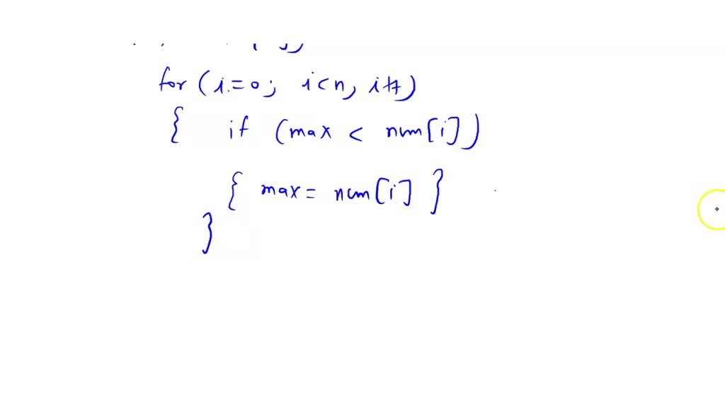 Write an algorithm to read 100 numbers then display the largest