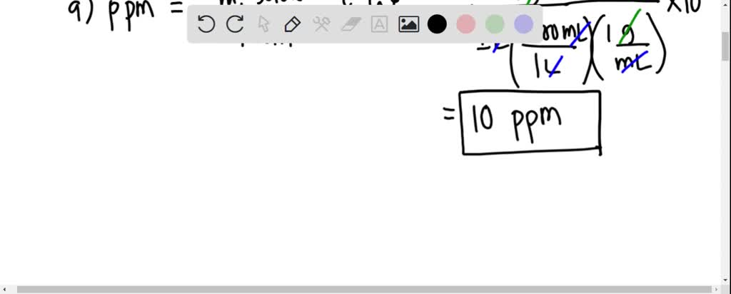 SOLVED: A water sample contains 10 mg NO3-/L. What is the concentration ...