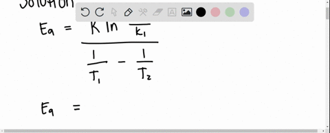 The rate constant k for a certain reaction is measured at...