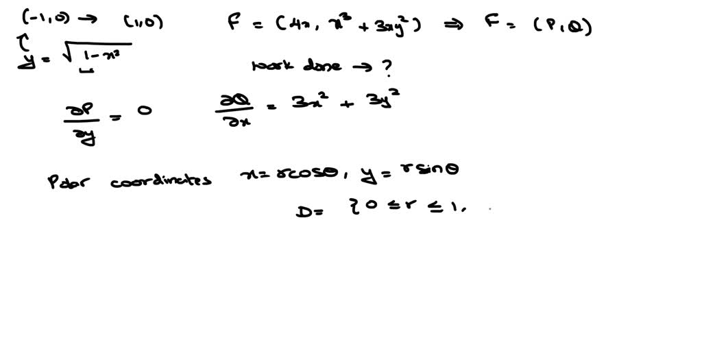 SOLVED: A particle starts at the point (-1, 0), moves along the x-axis ...