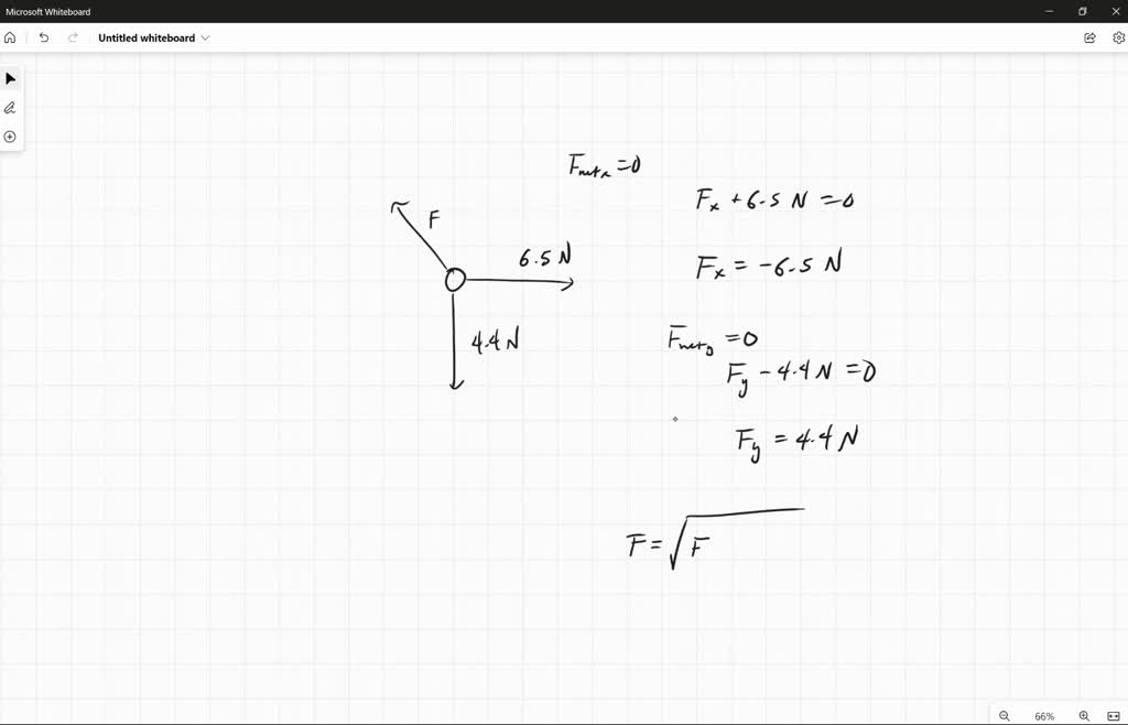 SOLVED: An object acted on by three forces moves with constant velocity. One force acting on the ...