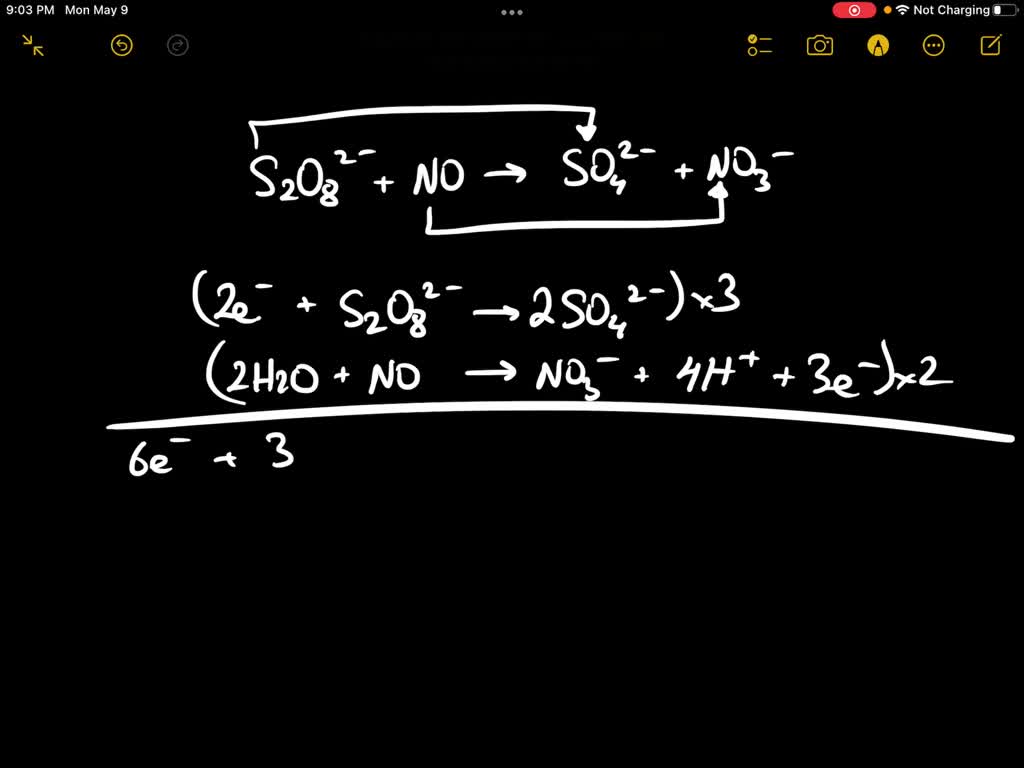 SOLVED: When the following oxidation-reduction reaction in acidic solution is balanced, what is ...