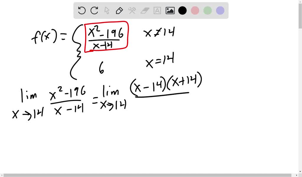 SOLVED: Determine whether the following function is continuous at a ...