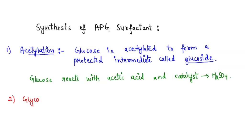 SOLVED: Surfactants are compounds that lower the surface tension ...