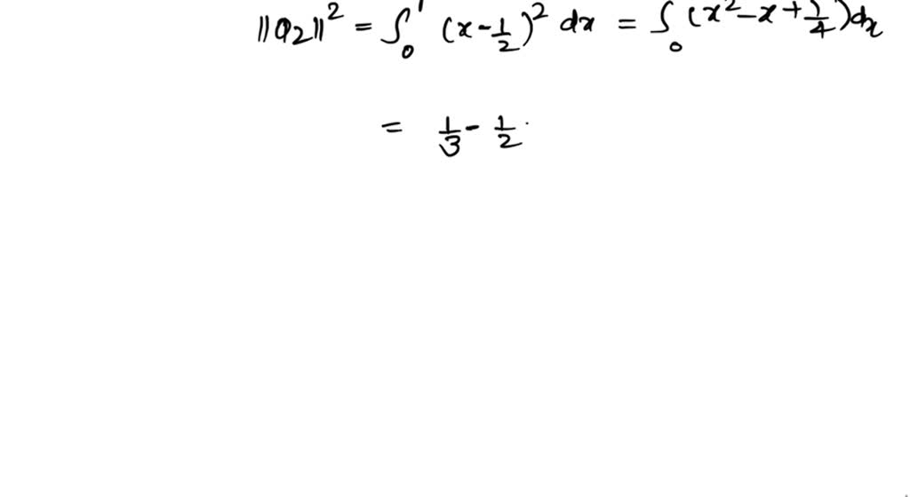 Solved Using Gram Schmidt Procedure From The Following Polynomial Base Functions Bfs F1 