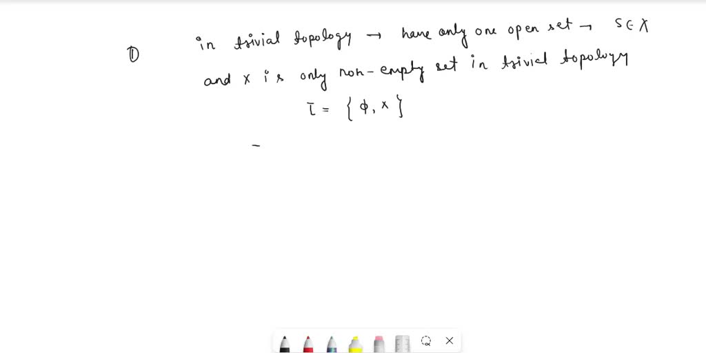 SOLVED: 1) Prove that every sequence converges to every point in a ... SOLVED: 1) Prove that every sequence converges to every point in a ...