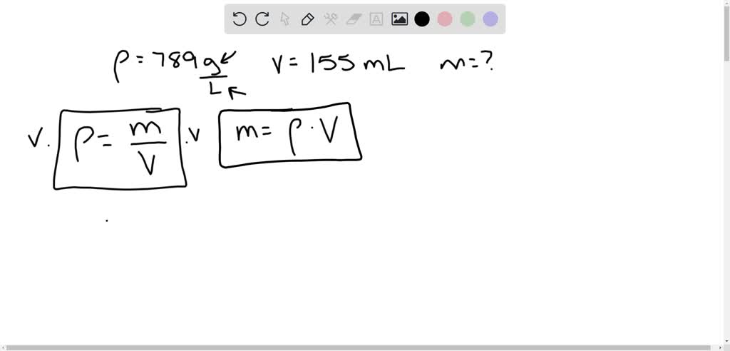 SOLVED: Identifying errors in the solution t0 basic quantitative problem Problem: The density of ...