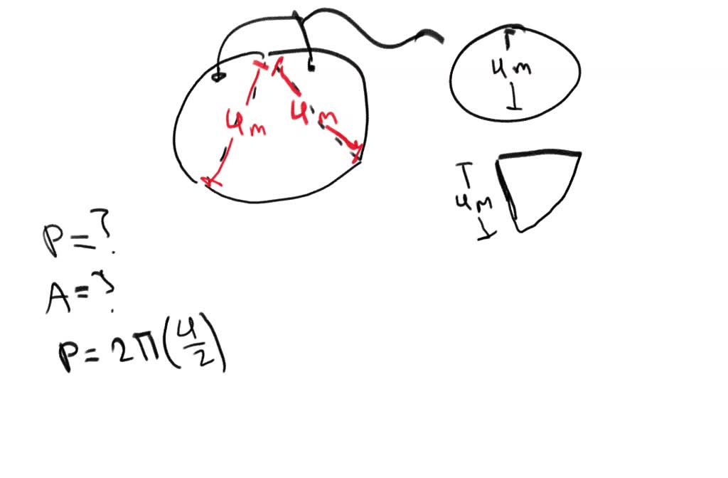 SOLVED: The fountain shown below is made up of two semicircles and one ...