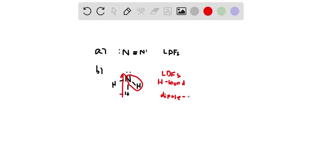 SOLVED: 2. For each compound, identify all the types of intermolecular ...