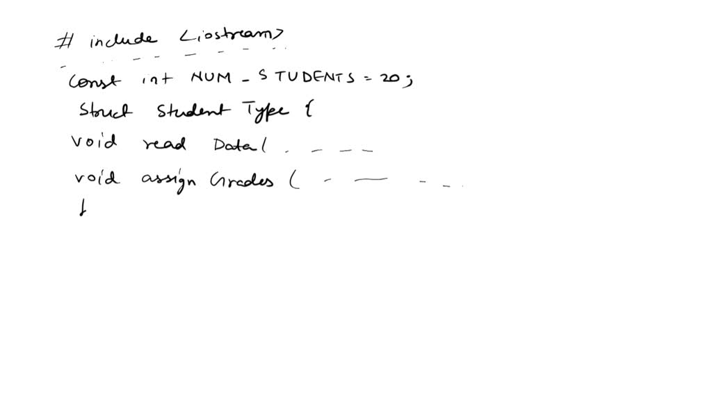 Solved 20 Points Instead Of Using Parallel Arrays Use An Array Of Structs And Redo