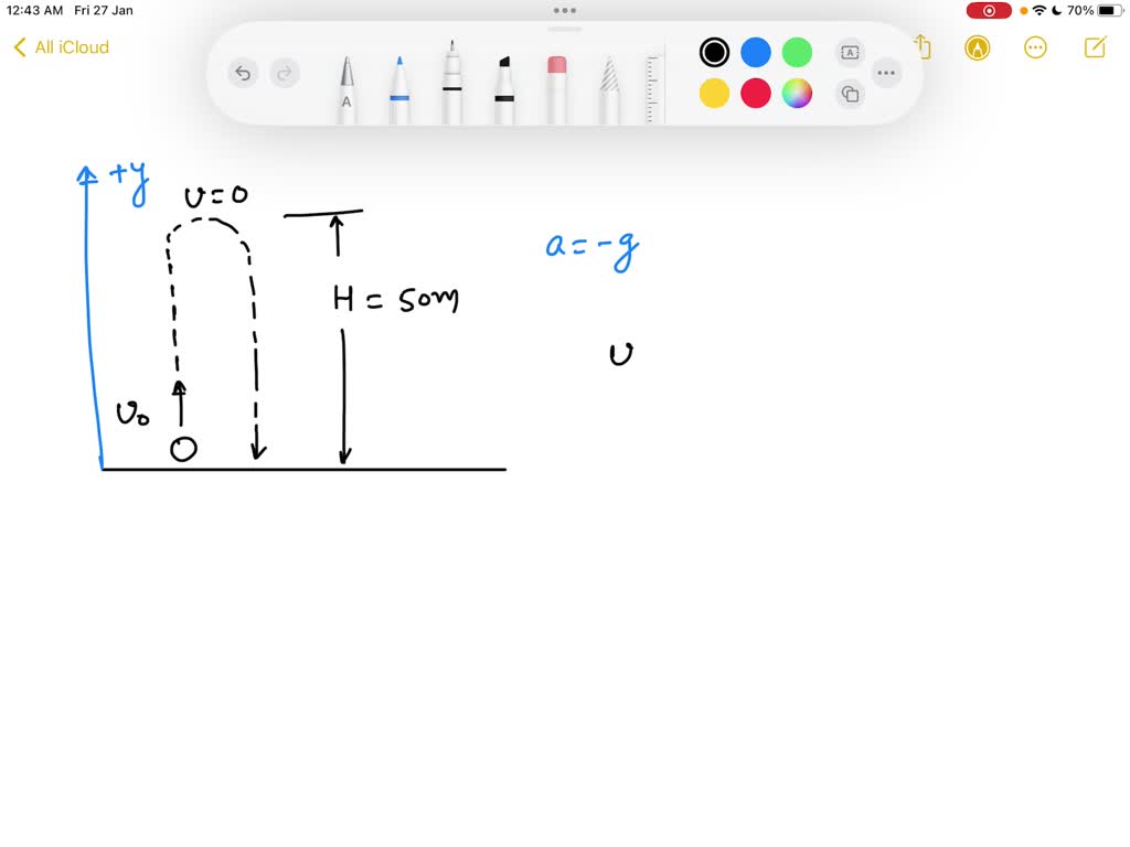 SOLVED: You want to throw a ball vertically upwards so that it will go ...