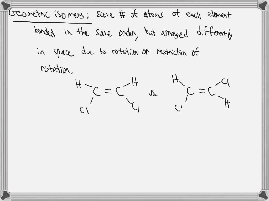 SOLVED: What is the difference between a structural isomer and a ...