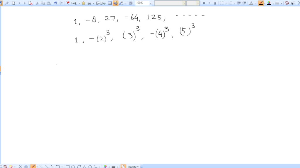 SOLVED: Find formula for the nth term of the sequence 1, 8, 27 , 64, 125, Determine the sequence ...