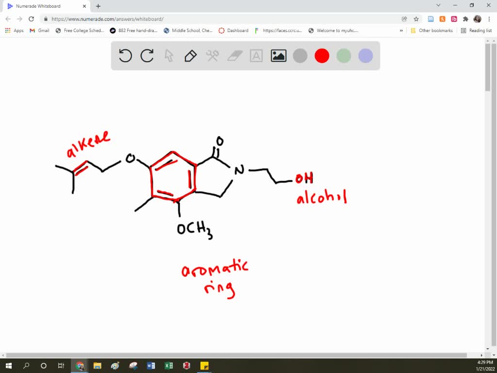 SOLVED: Identify the functional groups present in the correct structure ...