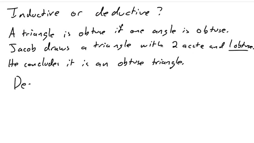 Inductive Reasoning Triangle
