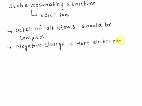 what is the most stable resonance structure if oxygenis the central ...