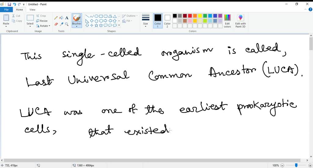 SOLVED: What is LUCA and what are some of its characteristics?