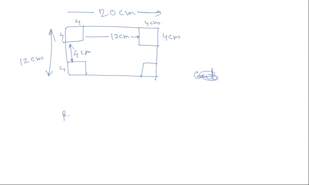 SOLVED: A box with an open top is to be constructed from a rectangular piece of cardboard with ...