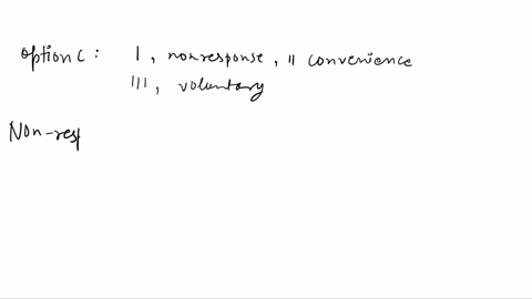 What is wrong with the sampling methods used in these...