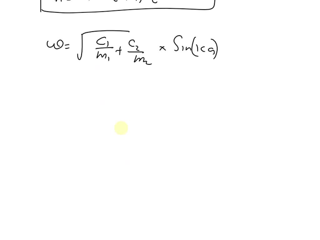 SOLVED: Consider a diatomic linear chain with two masses m and m connected alternatively by two ...
