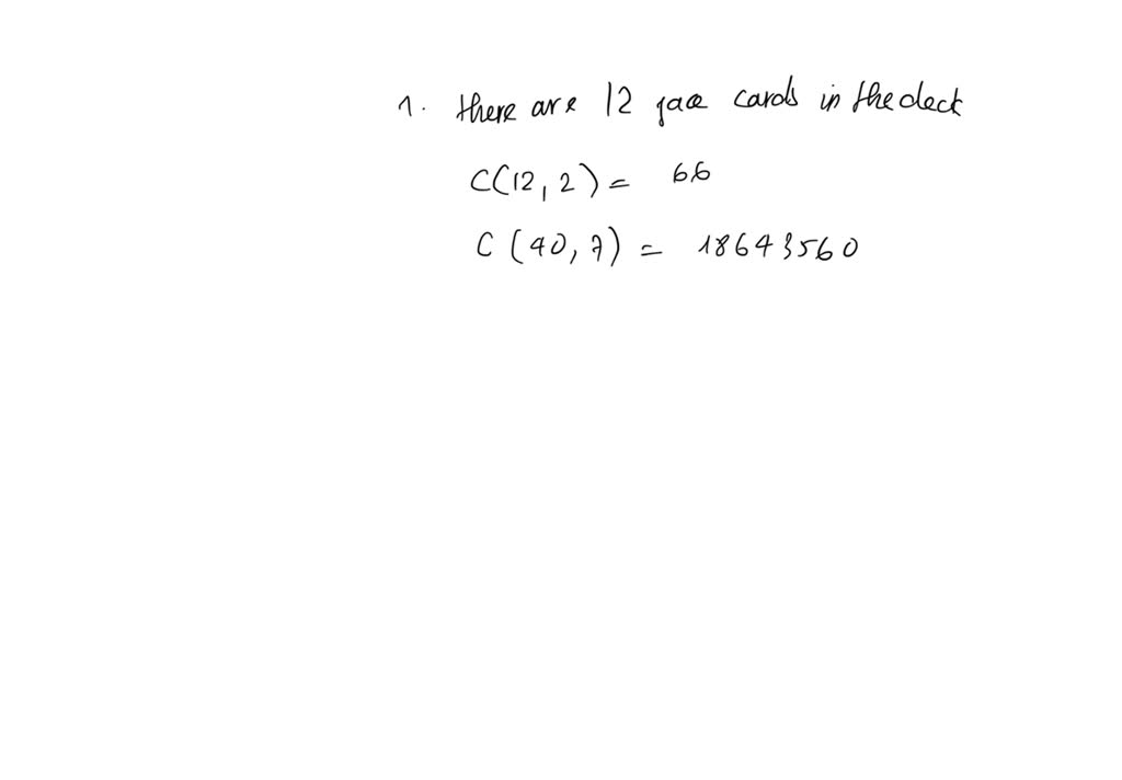 SOLVED: A poker hand consisting of 9 cards is dealt from a standard ...