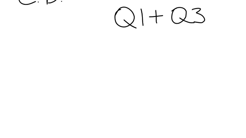 SOLVED: Calculate the coefficient of dispersion in terms of quartile deviation with a data set ...