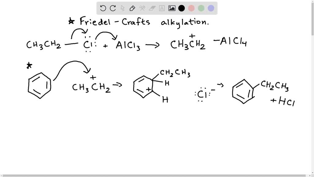 SOLVED: Instructions: Consider the Friedel-Crafts alkylation reaction ...