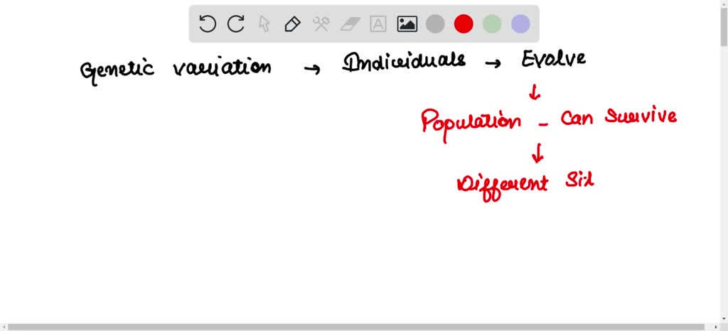 SOLVED: Why is genetic variation important? Select all that apply ...