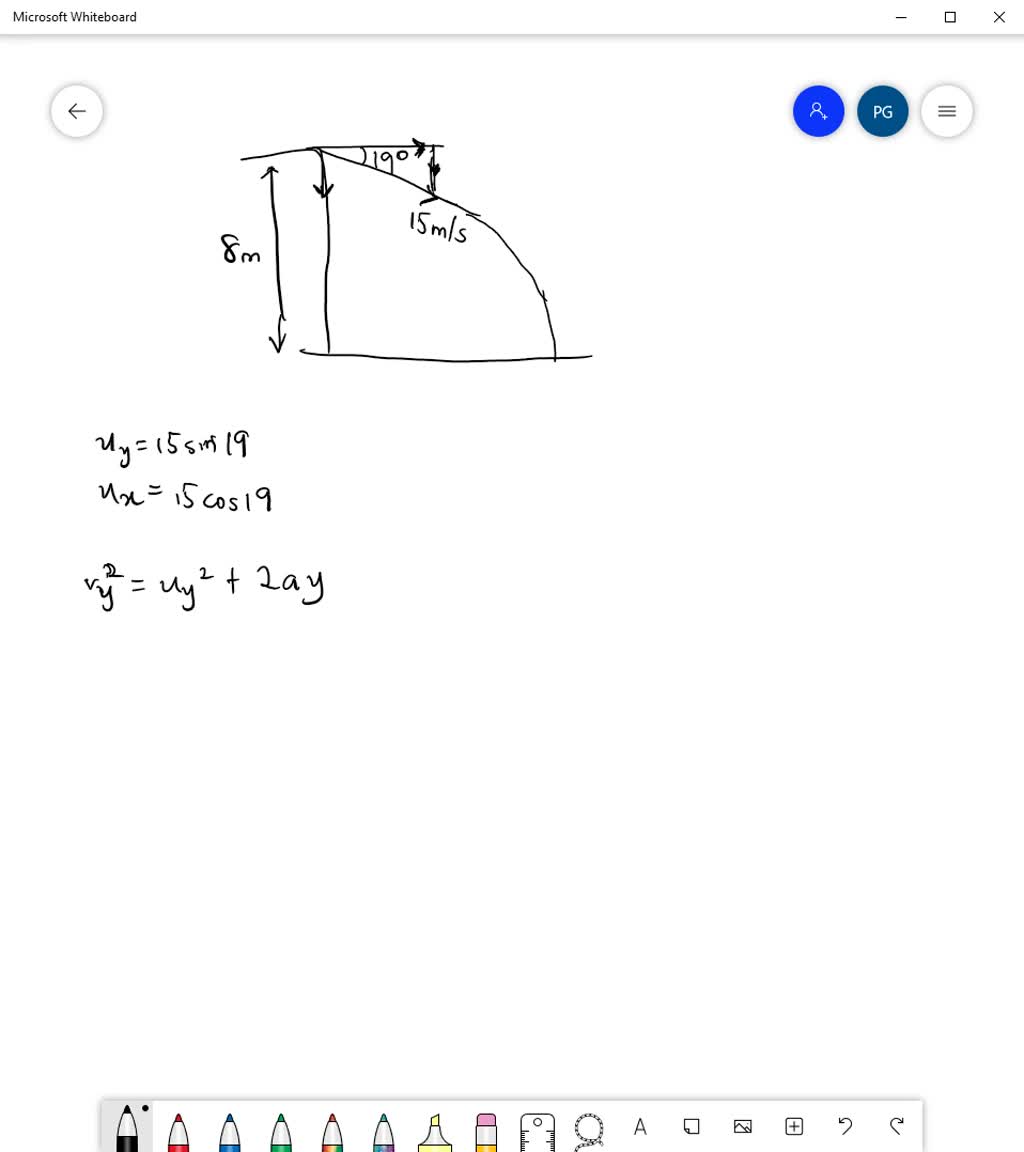 SOLVED: Below the horizontal, as shown in the diagram, it moves without ...