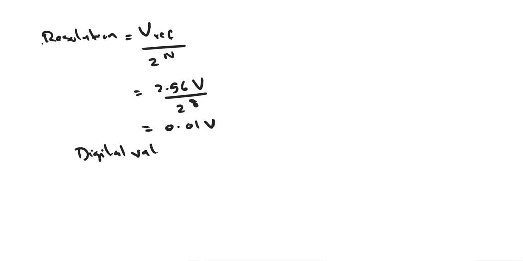 Solved An 8 Bit Dac Has A Vref Of 12v The Binary Input Is 11011011 Find The Analog Output