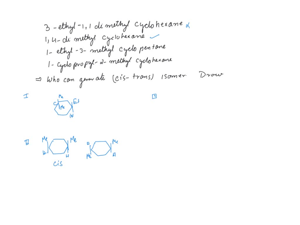 SOLVED: PROBLEM 3-16: Which of the following cycloalkanes are capable ...