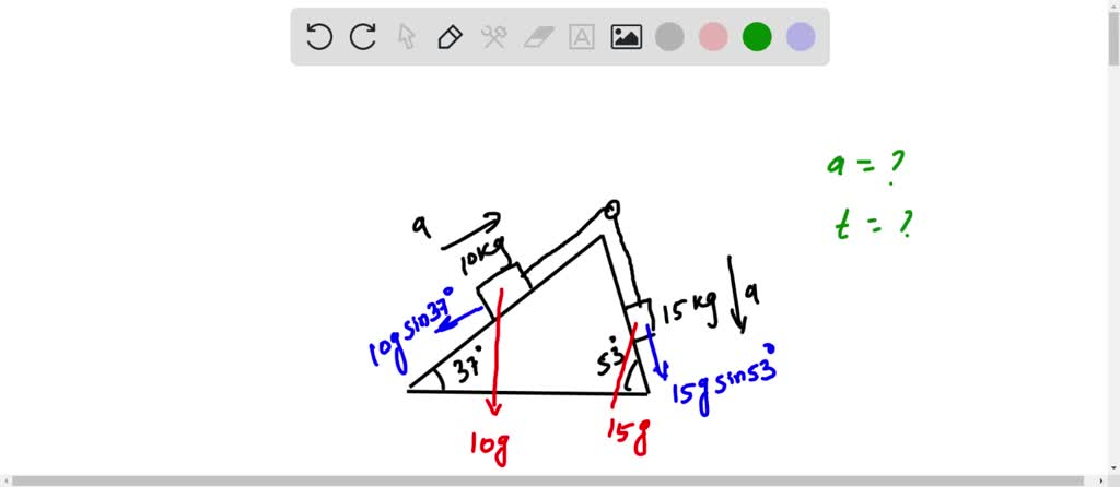 Shown below are two carts connected by a cord that passes over a small frictionless pulley: Each ...