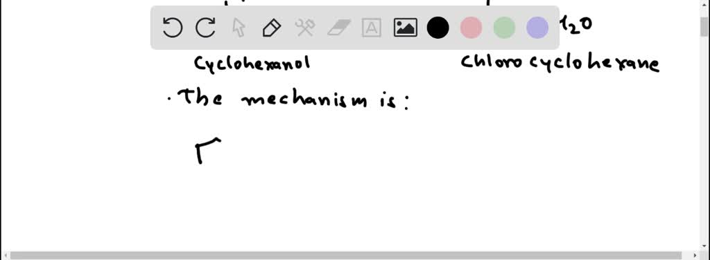 SOLVED: Show the mechanism for the following reaction: Secondary ...
