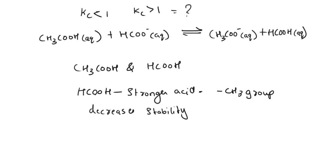 SOLVED: Practice Exercise: Predict whether the equilibrium constant for ...