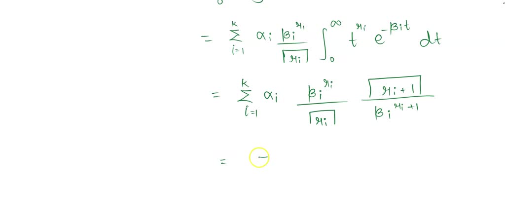 Solved 4 5 Determine Expressions For The Mean And Variance Of The