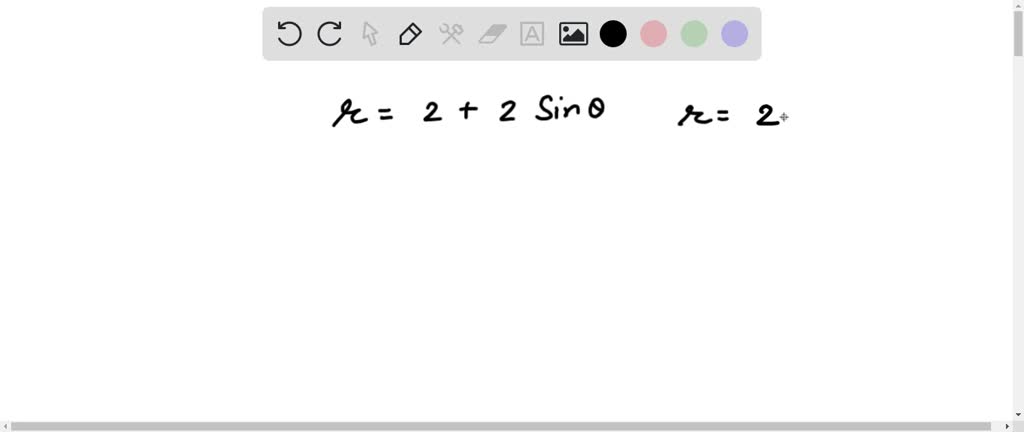 SOLVED: Find the angles of intersection between the two curves. r=(2+2sin theta) and r = (2-2cos ...