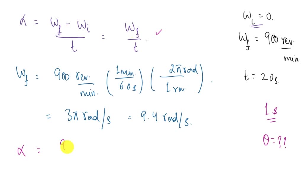 Solved A Wheel Starts From Rest And Accelerates With Constant Angular
