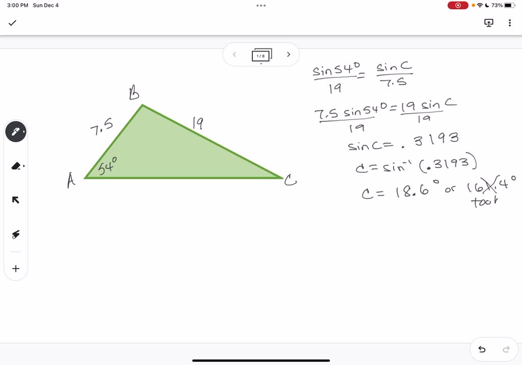 SOLVED: Determine the values for a, b, c, d, and e below. Using Trigonometry to Calculate ...