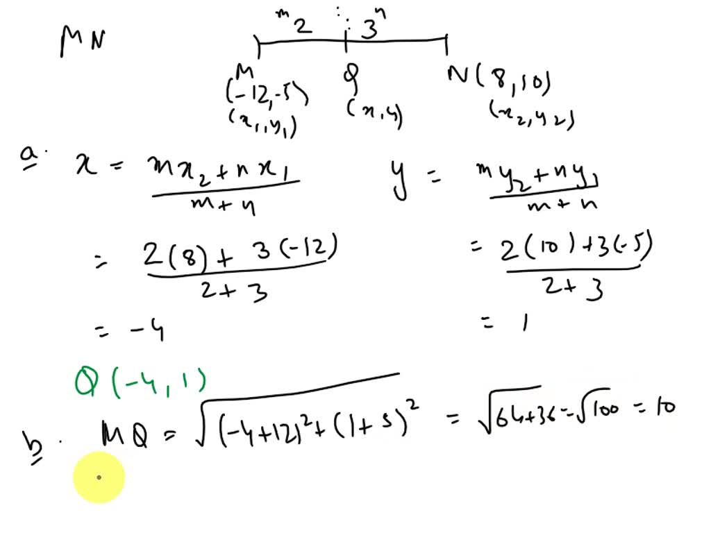 SOLVED: Segment GH has endpoints at G(-2,9) and H(10,3) . Point J lies ...