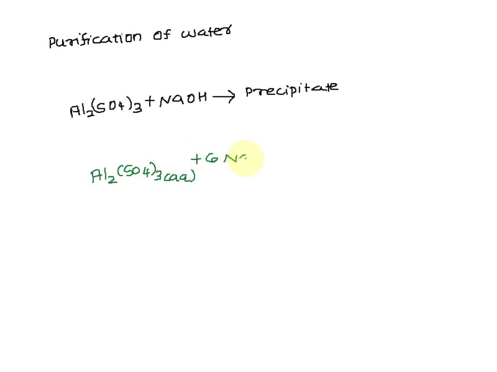 SOLVED: The taste of drinking water can be improved by removing ...