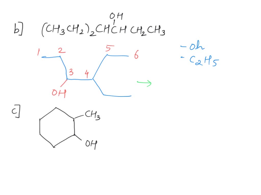 SOLVED: Give the IUPAC name for each compound: a. OH b. CH3CH(CH3)ACH3 ...