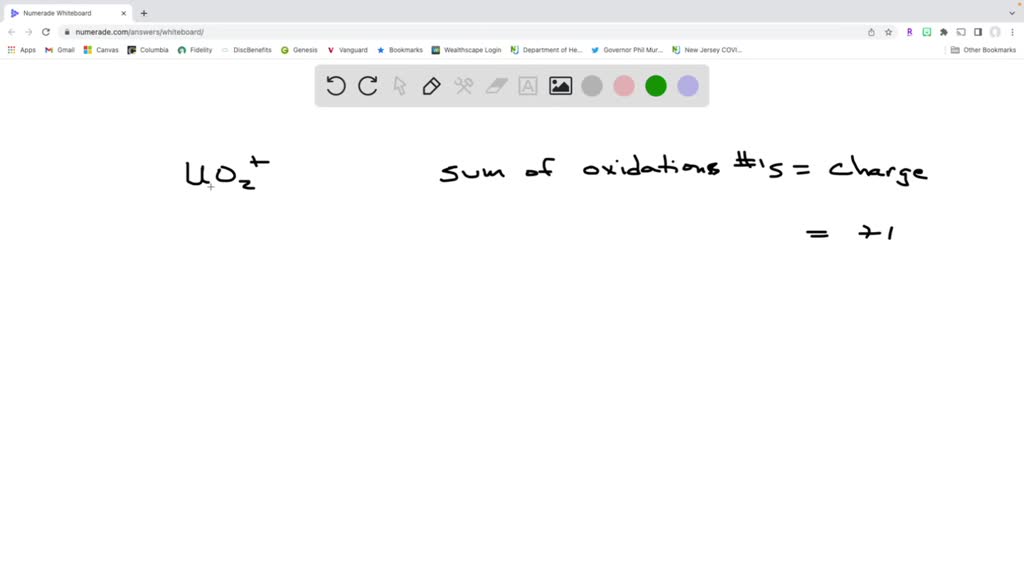 SOLVED: what is the oxidation number for Uranium in UO2+