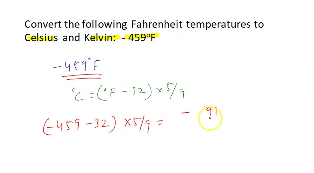 SOLVED: (a) Convert -241°C to the Fahrenheit scale. °F (b) Convert 99.8 ...