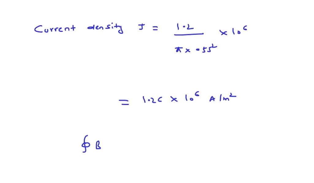 SOLVED: A very long wire that has a cross-section in the shape of a ...
