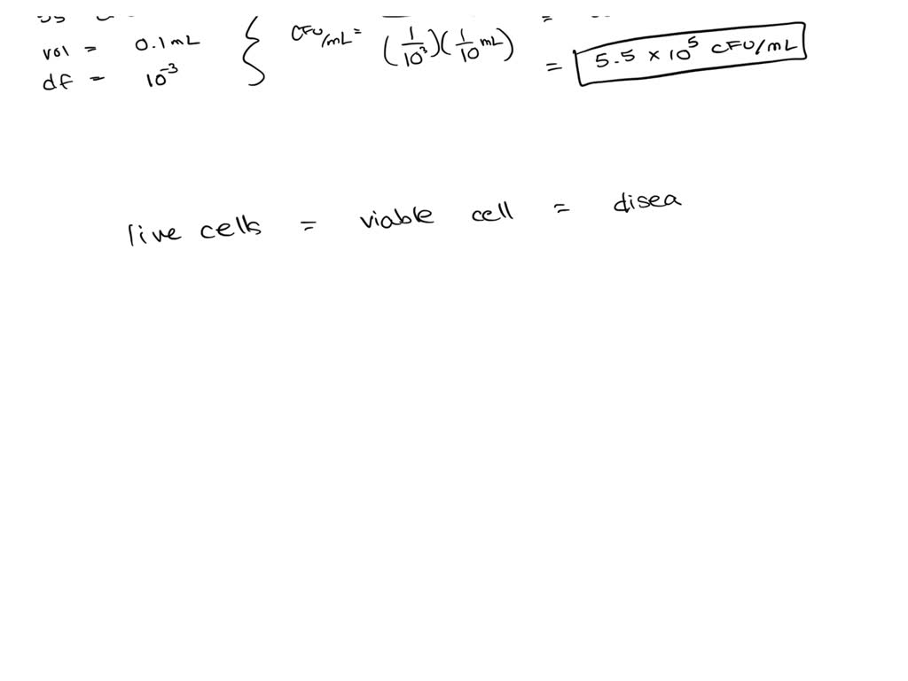 SOLVED: Why is it necessary to determine or enumerate bacterial cells in a sample? Some other ...