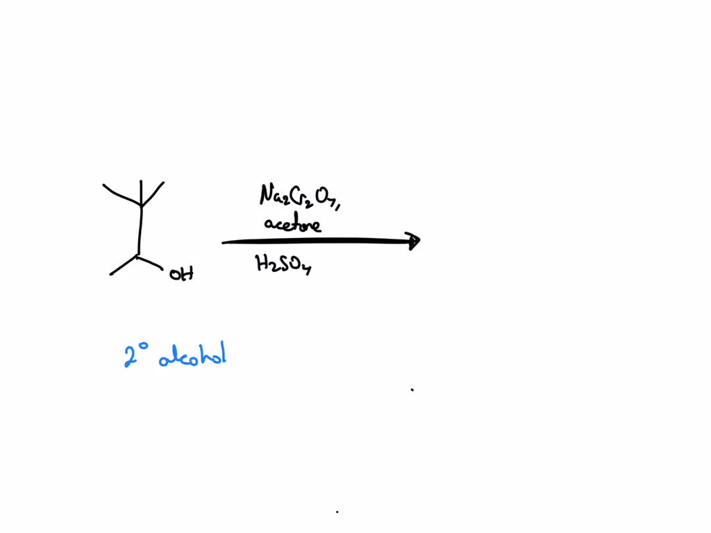 SOLVED: Draw the correct organic product for the oxidation reaction ...