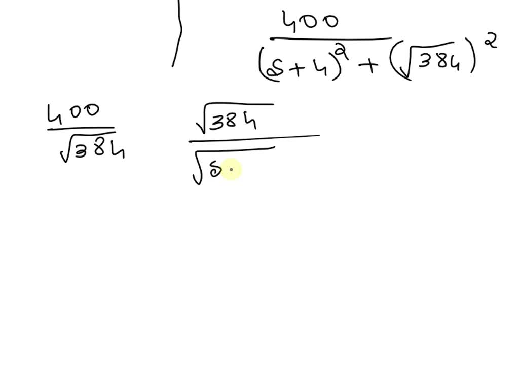 SOLVED: 1o.Determine the partial fraction expansion for V(s) and compute the inverse Laplace ...